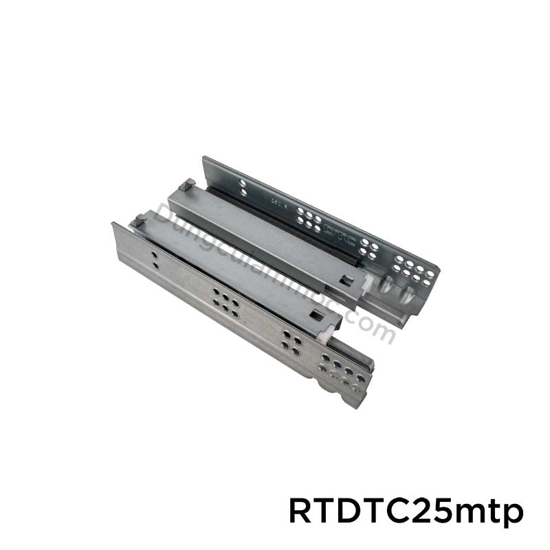 Ray trượt giảm chấn DTC loại mở toàn phần - Phụ kiện nội thất